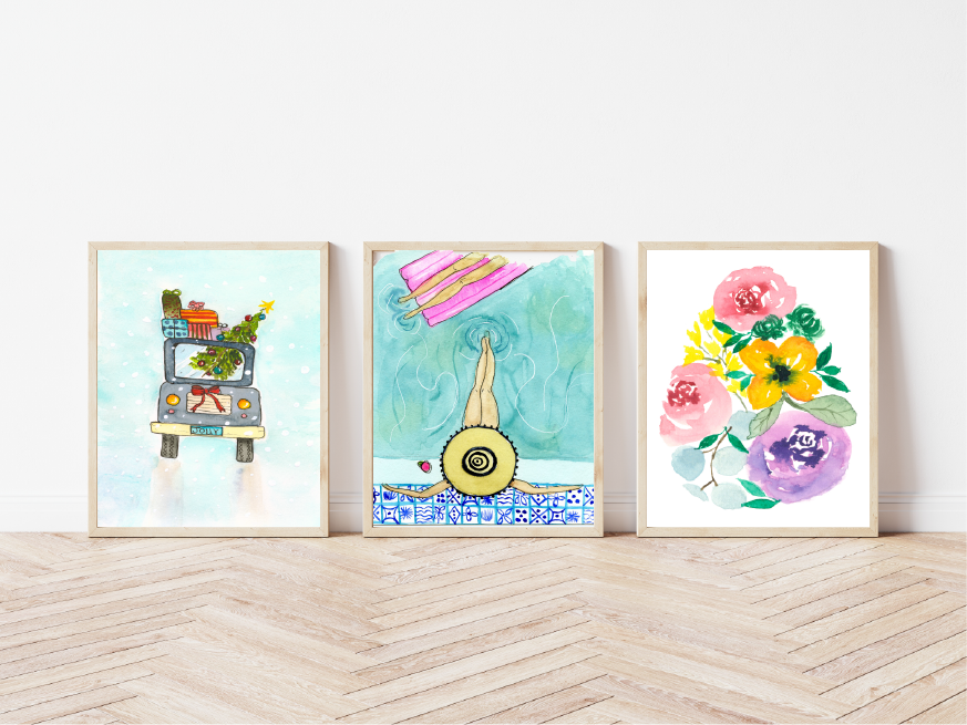 Holidays – Watercolor Whimsy