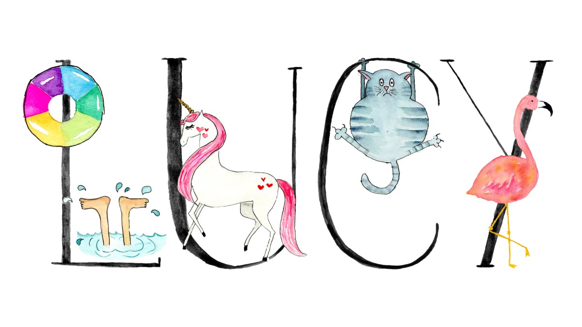 Names – Watercolor Whimsy